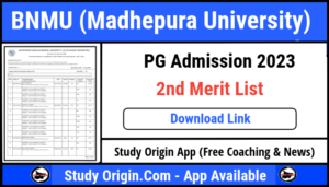 BNMU UG Admission 2025-29 Online Apply - Study Origin